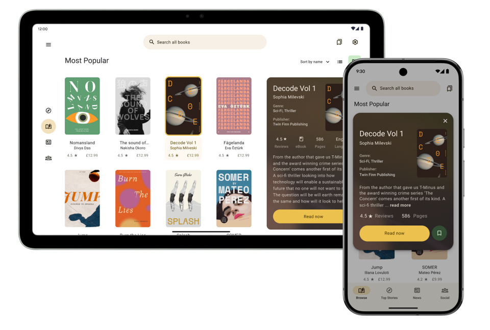 読書 | Gallery | Android Developers