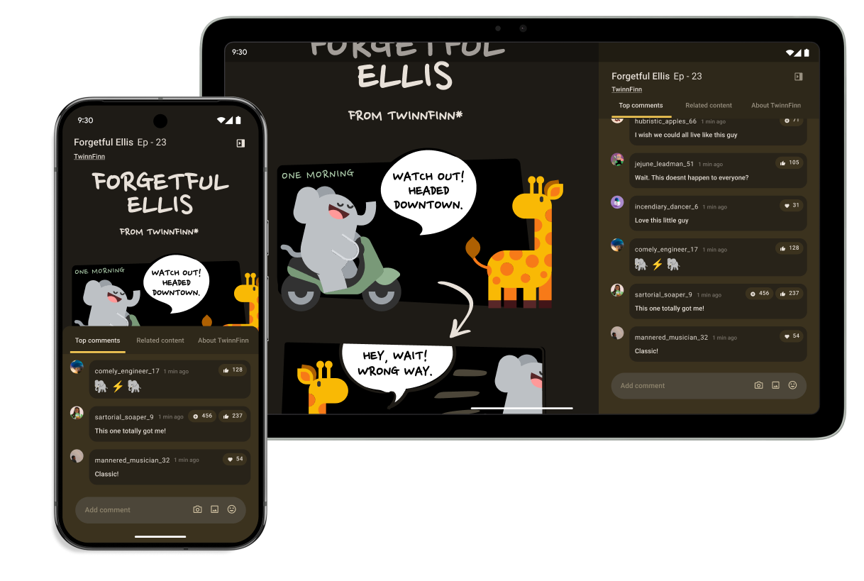 Leitura | Gallery | Android Developers