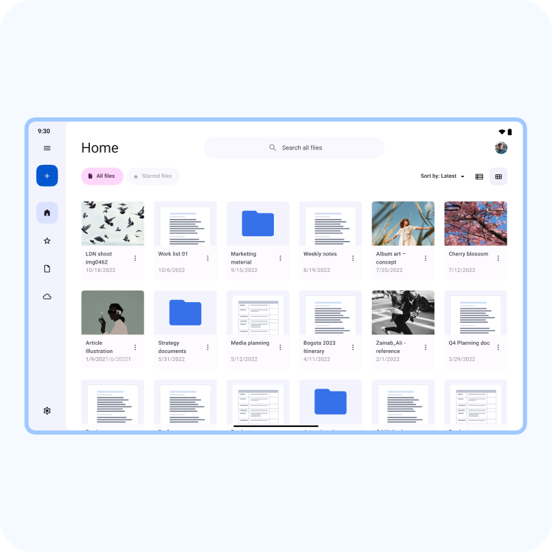 Penjelajahan file | Gallery | Android Developers
