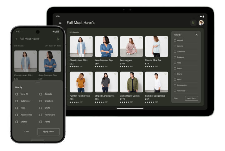 Shopping | Gallery | Android Developers