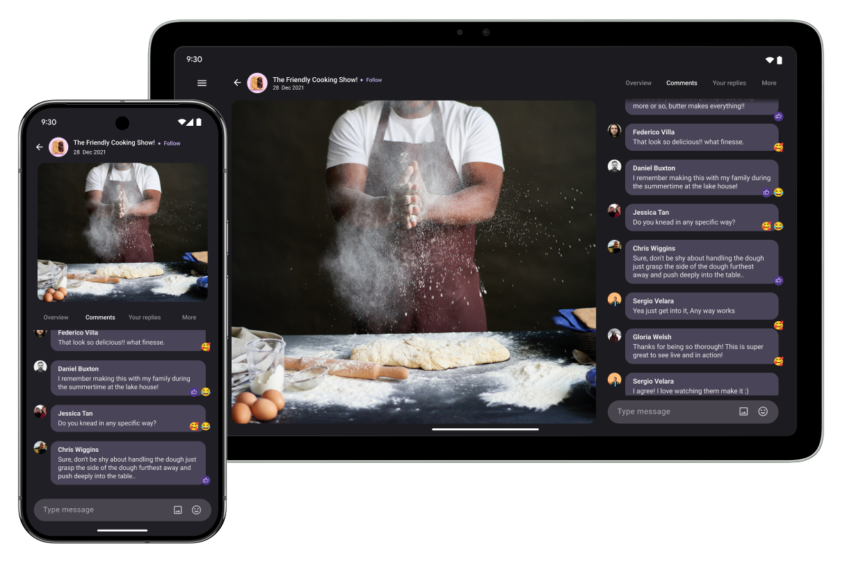 Sosial | Gallery | Android Developers