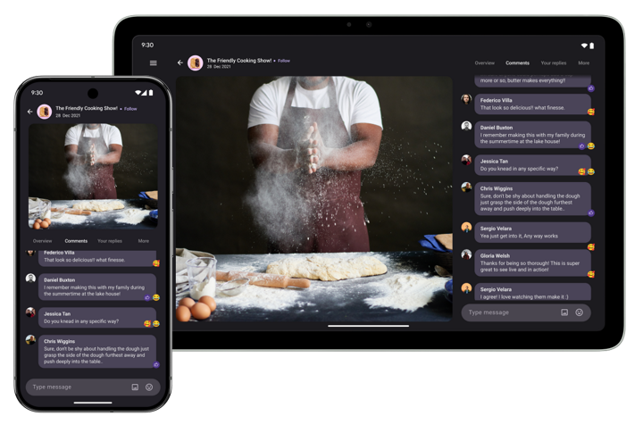 社交 | Gallery | Android Developers