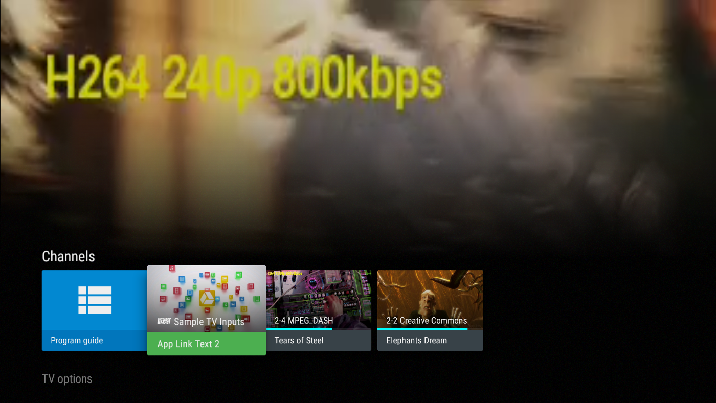 Work with channel data | Android TV | Android Developers